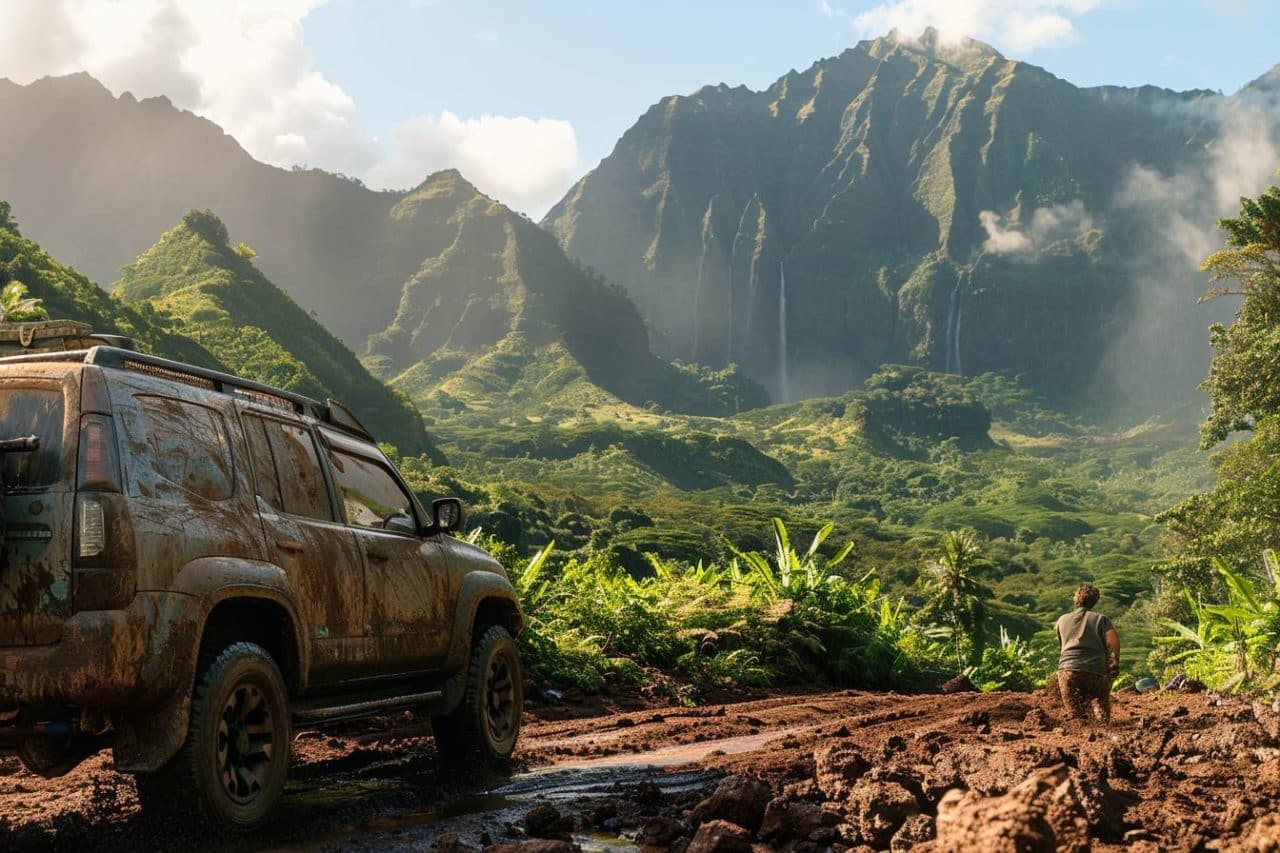 Exploring the mountains of Mauritius by 4x4 - Le Mandala Moris
